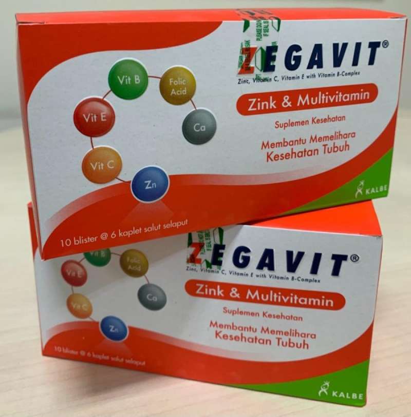 Promo ZEGAVIT MULTIVITAMIN DAN ZINK (VITAMIN C) - KEMASAN BARU, ISI 60 ...