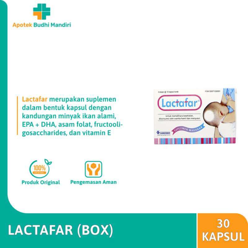 Jual Lactafar (1 Box) - Untuk Memelihara Kesehatan Ibu Dan Janin Di ...