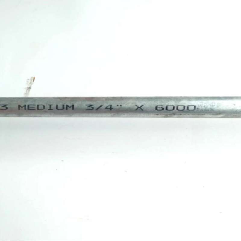 Jual Pipa Besi Galvanis Medium A Med Istw 6 Meter 1/2 3/4 1 Inch Di ...