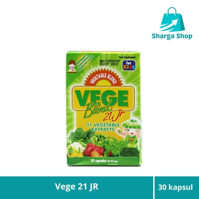 Jual Vegeblend 21 Junior Dan Fruit 18 Junior Multivitamin Anak Di ...