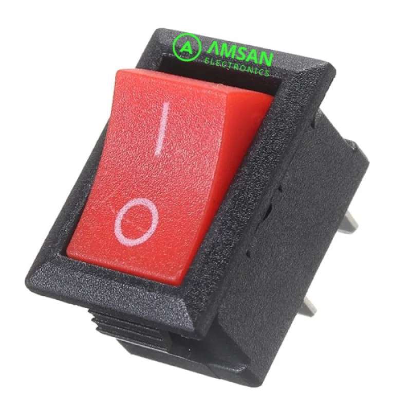 Jual Saklar Rocker Switch 2pin On-off Warna Merah Di Seller Amsan ...