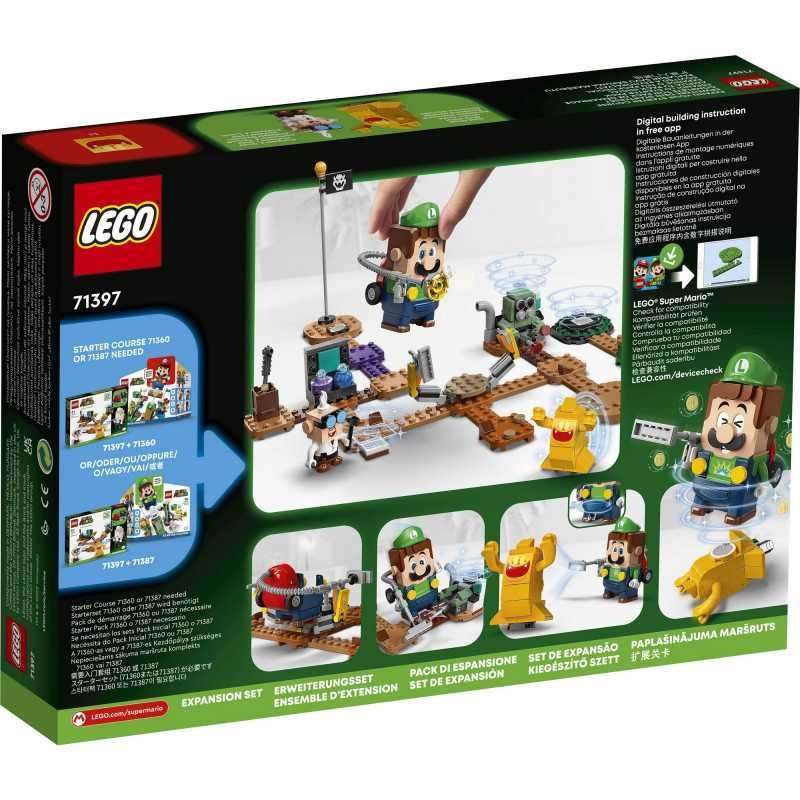 Jual LEGO 71397 Super Mario Luigi Mansion Lab and Poltergust di Seller ...