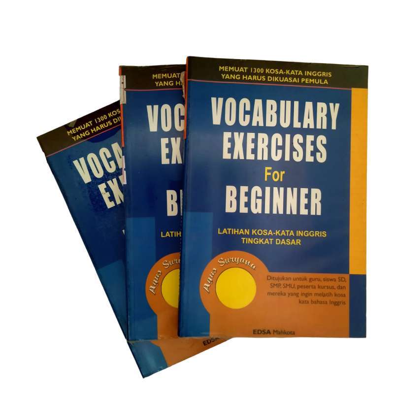 Jual Vocabulary Exercises For Beginner Latihan Kosa Kata Inggris ...