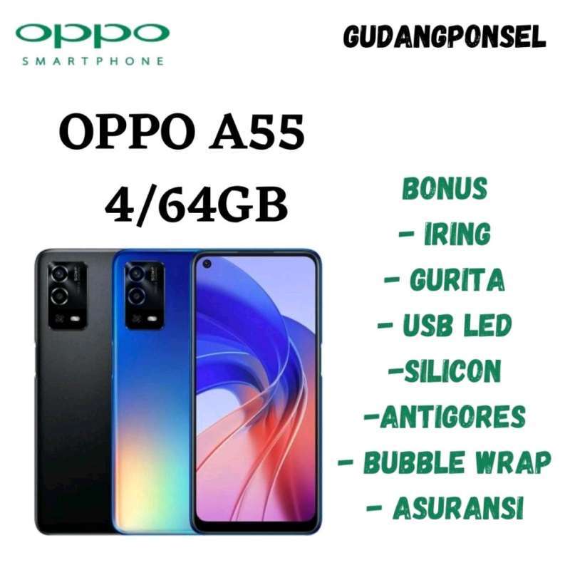 Harga Oppo A55 - Spesifikasi Lengkap & Terbaru Juni 2024