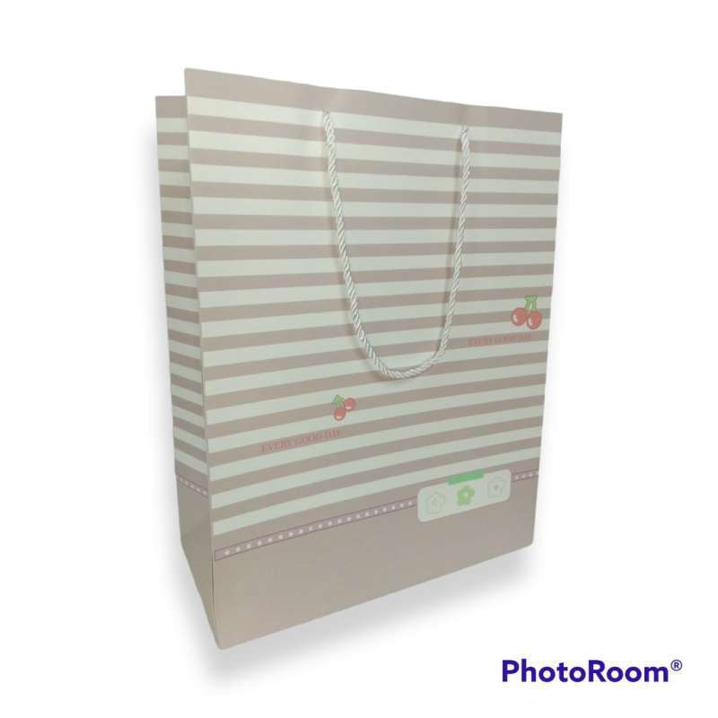 Promo Paper Bag Vertikal / Tas Kado Karton Premium Dengan Tali Nilon ...