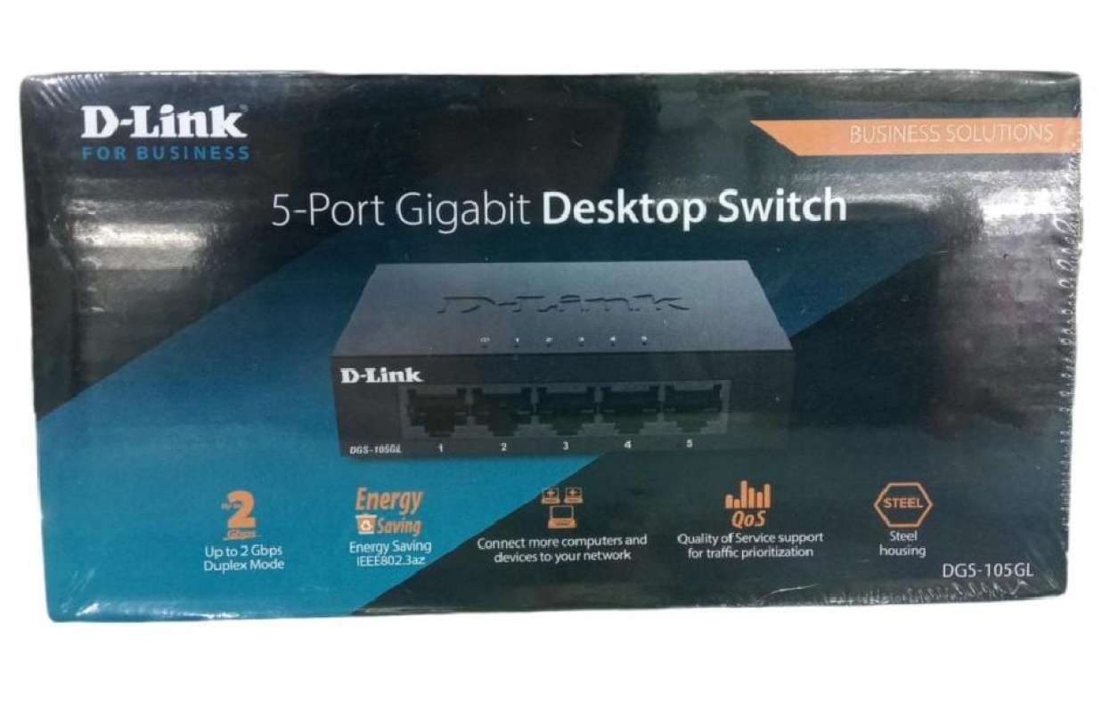 Jual 5 Port Gigabit Metal Unmanaged Desktop Switch Dgs-105gl Di Seller ...