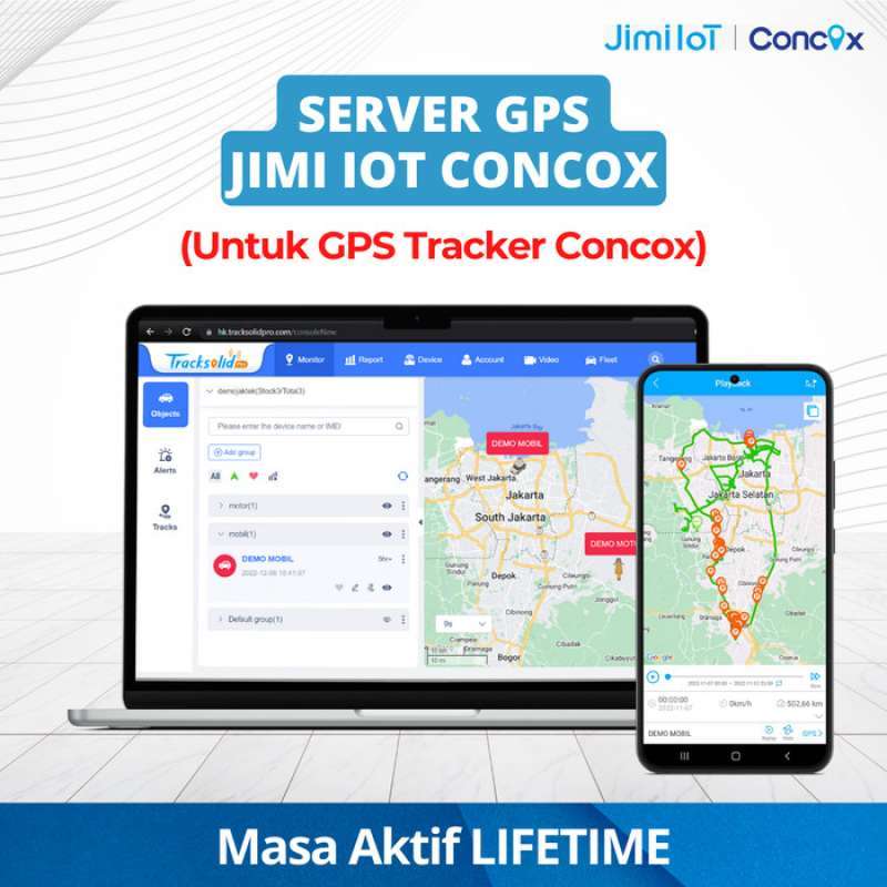 Promo TRACKSOLID LIFETIME Untuk GPS Tracker Concox GT06N ET200 Asset Tracker - Multivariasi ...