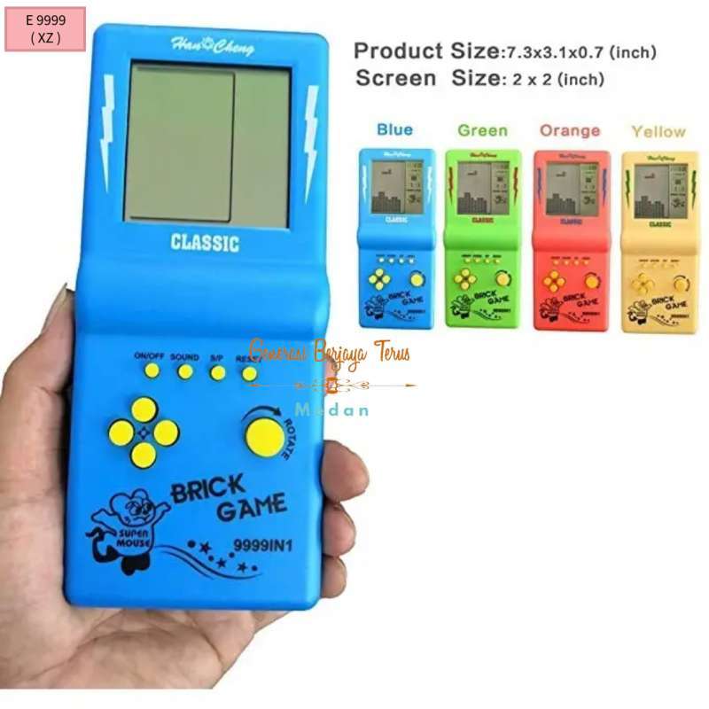 Promo Gamebot Mainan Anak Brick Game 9999 In 1 / Game Tetris Game Boy ...