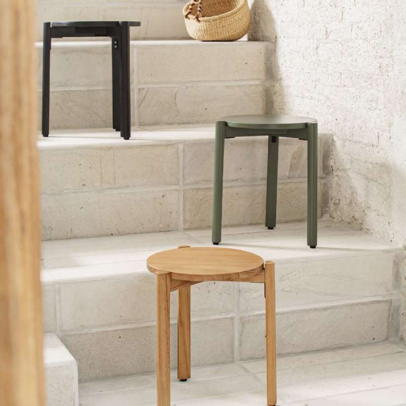 Promo Larch Stacking Stool In Olive Green (stool) Diskon 23% Di Seller ...
