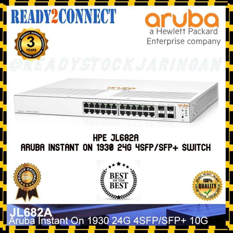 Promo HP Aruba JL682A Instant On 1930 24G 4SFP/SFP+ Switch ...