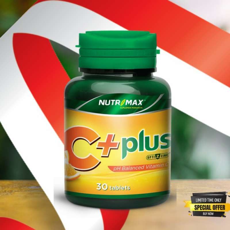 Jual Nutrimax C Plus 30 Tablet Vitamin C + Zinc Menjaga Imun Di Seller ...