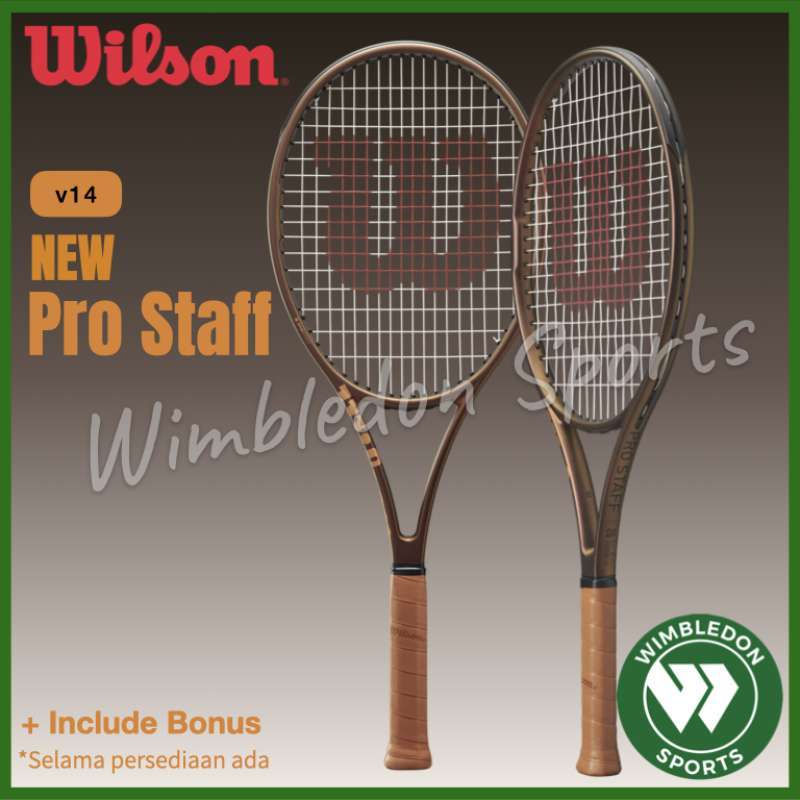 Jual Raket Tenis Wilson Pro Staff V14 / Raket Wilson Prostaff V14 2023 ...