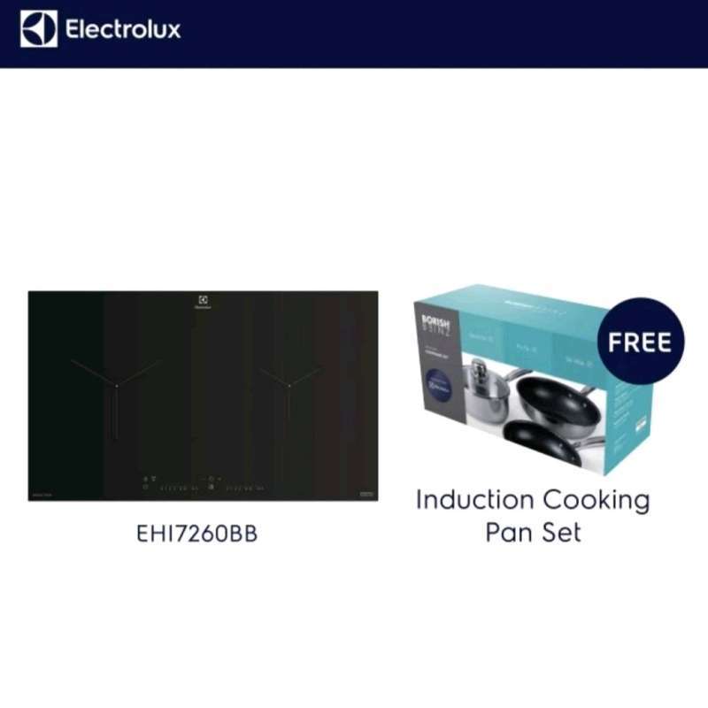 Jual Electrolux Ehi7260bb Kompor Tanam Induksi Hob 2 Tungku 70 Cm Di ...