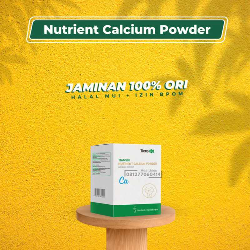 Promo Harga Resmi Distributor Tiens Nutrient Calcium Powder Diskon 33% ...