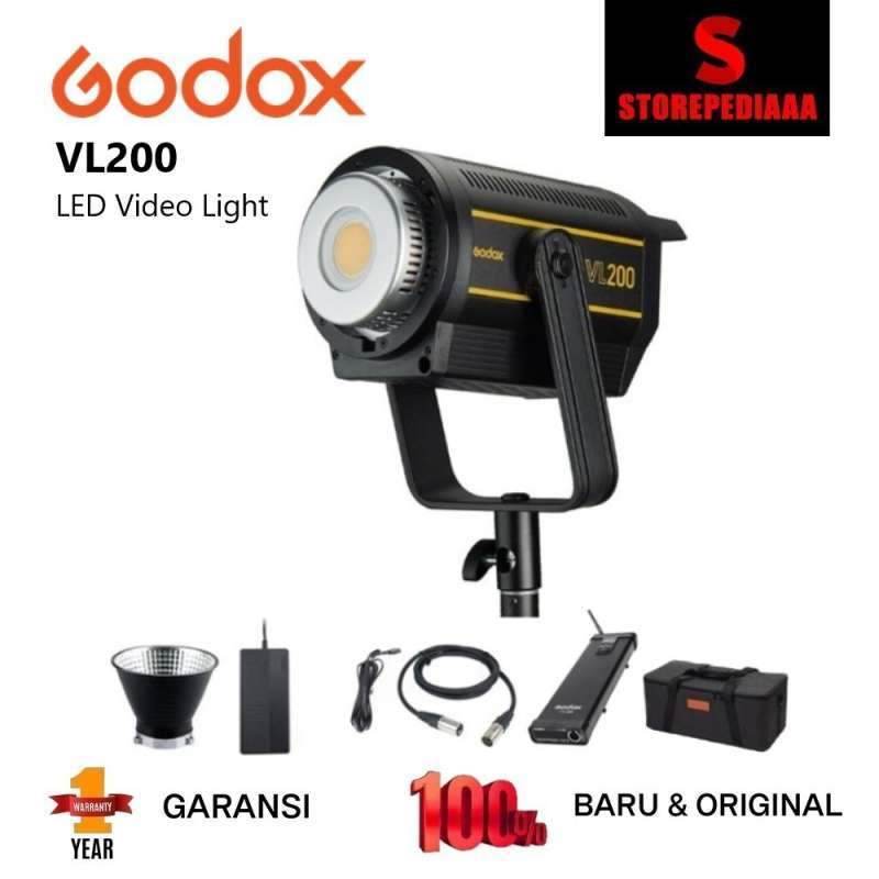 Jual Godox Vl200 Led Video Light Continuous Vl-200 Di Seller Storepediaaa - Sukabumi Utara (ilir ...