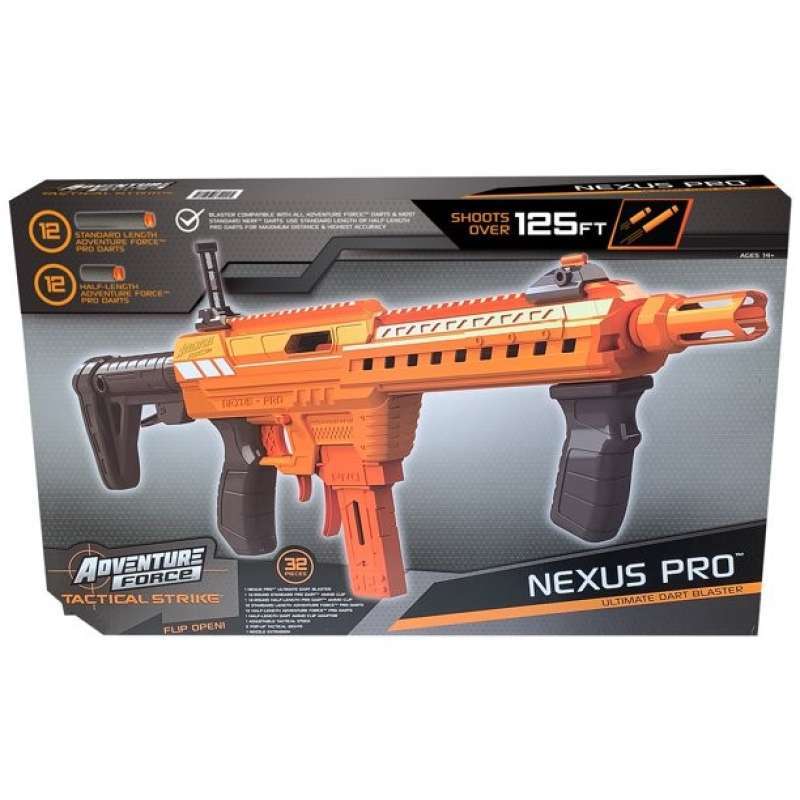 Promo Nerf Adventure Force Tactical Strike Nexus Pro Ultimate Dart Blaster Diskon 23% di Seller ...