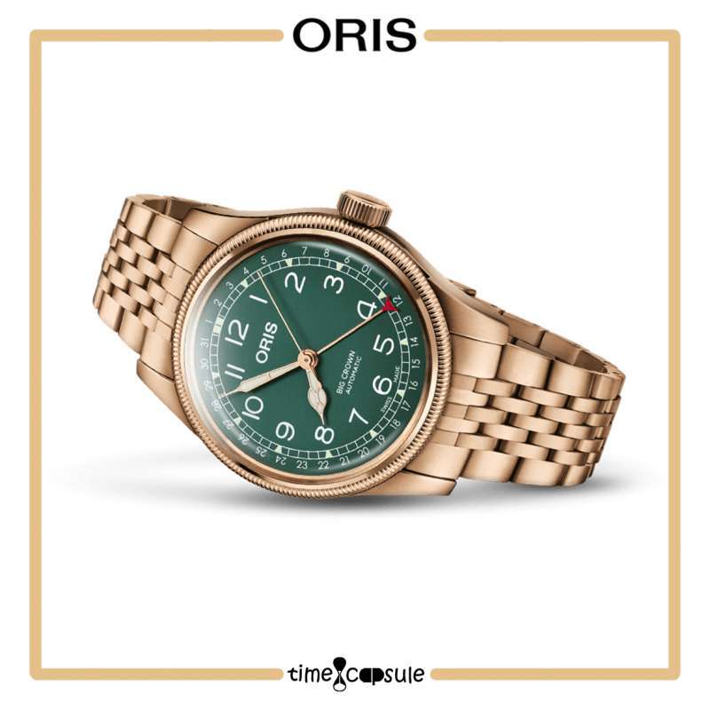 Promo Jam Tangan Pria Oris Big Crown Bronze Pointer Date 754 7741 3167 ...