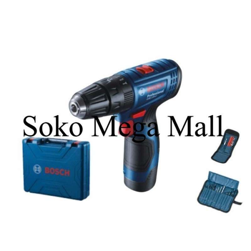 Promo Special Bosch GSB 120-LI Cordless Impact Drill / Bor Tembok ...
