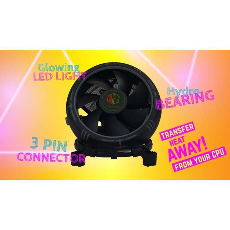 Promo Cube Gaming Blowing Auto Rgb Fan Cpu Cooler Diskon 10% Di Seller ...