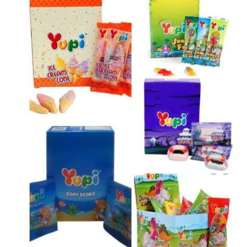 Jual Macam Macam Yupi Box Isi 24 Pcs - Ice Cream Di Seller Cocomot ...
