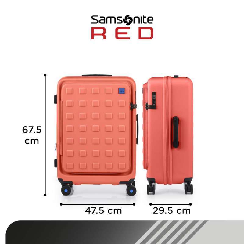 Jual Samsonite Red Label Koper Hardcase Toiis M Medium 24 Inch - Sunset ...