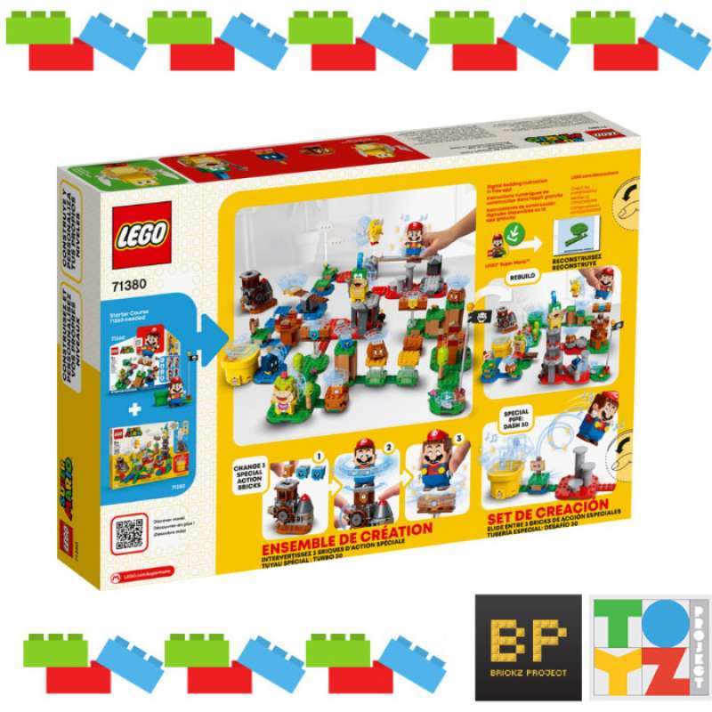 Promo Lego 71380 Super Mario Master Your Adventures - Multycolour ...