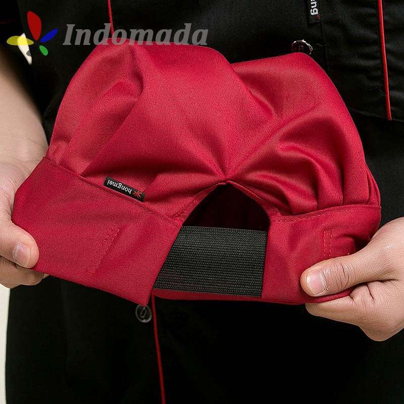 Jual Indomada Topi Koki Jamur Karet Elastis Mushroom Chef Hat ...