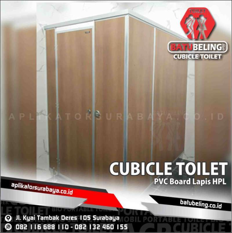 Jual Cubicle Toilet PVC Board Lapis HPL Kloset Duduk Kamar Mandi ...