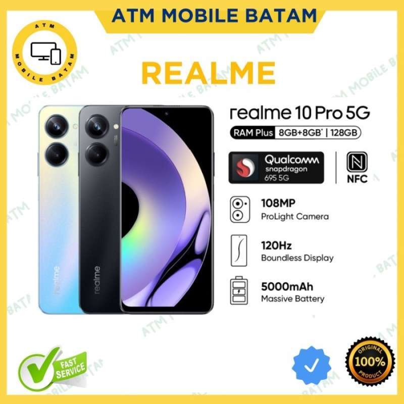 Jual Hp realme 10 Pro 5G 8GB+128GB | 8GB+256GB Smartphone Handphone ...