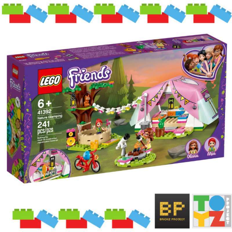 Promo LEGO Friends 41392 Nature Glamping - Multycolour Diskon 9% di ...
