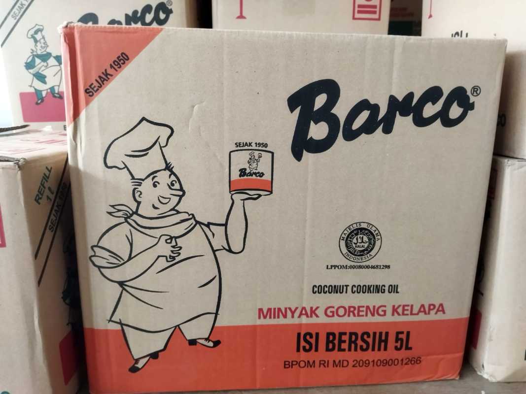 Jual Barco Minyak Goreng Kelapa Jerigen 5 Liter ''100% Coconut Oil'' Di ...