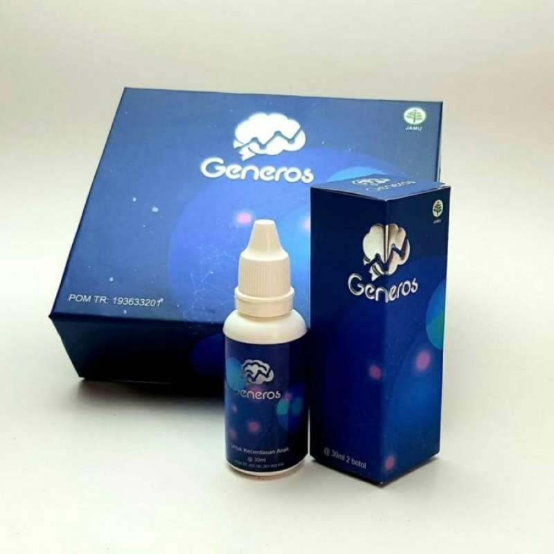 Promo Generos Vitamin Otak Bantu Atasi Speech Delay pada Anak Diskon 33 ...