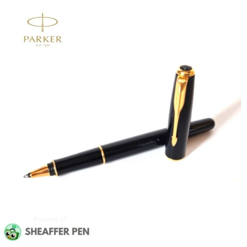 Promo Parker Sonnet Black Laque With Gold Trim Rollerball Diskon 17% di Seller Mahanani Store 4 ...
