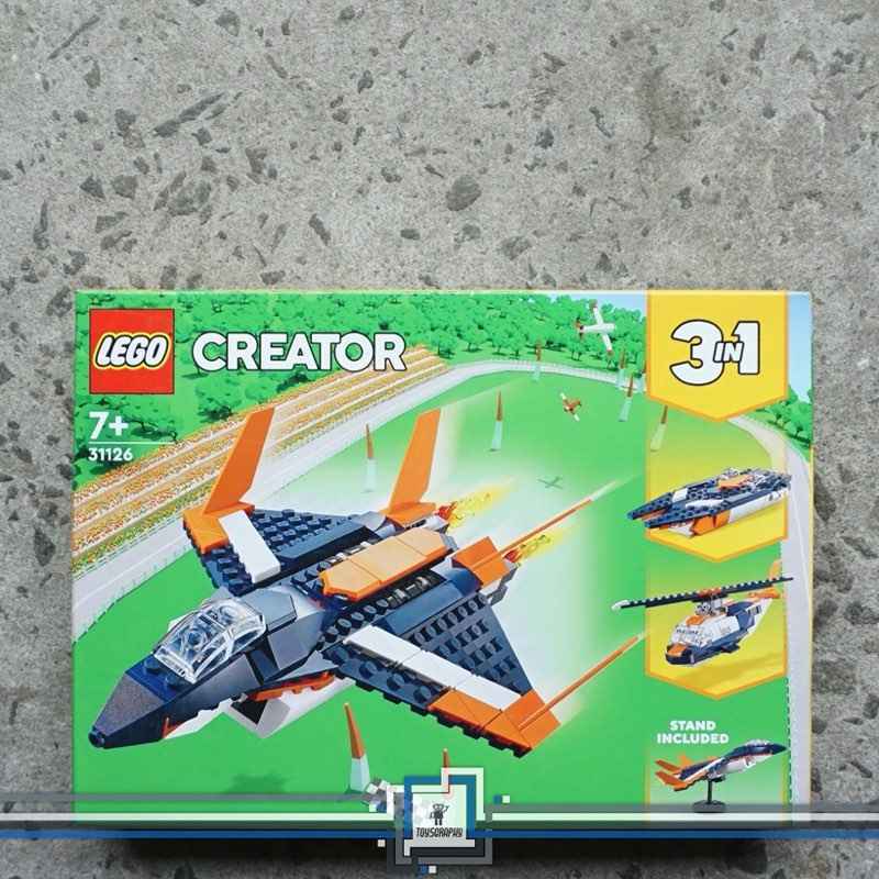 Jual LEGO Creator 31126 3in1 Supersonic Jet di Seller Toysgraphy ...