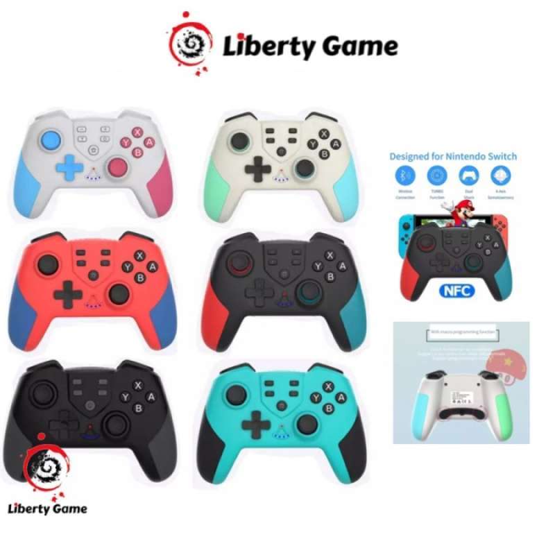 Jual Nintendo Switch Pc Android Wireless Stick Stik Pro Controller T 23 ...