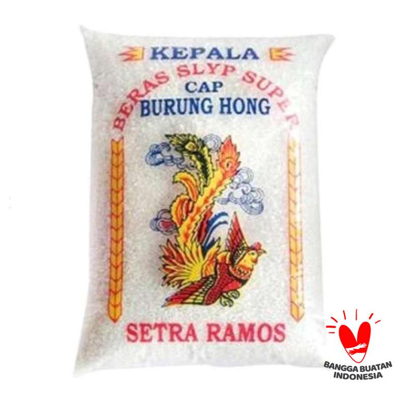 Promo Beras Ramos Cap Burung Hong Medium 5kg [Kemasan Repack] Diskon 7% ...