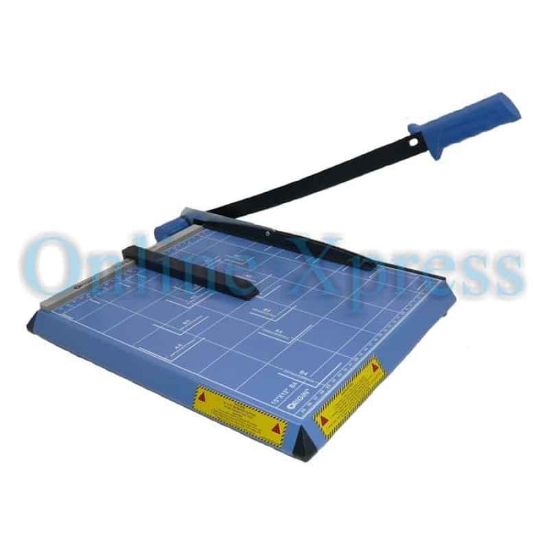 Jual Alat Pemotong Kertas B4 Paper Cutter B4 Wide Body Origin Biru