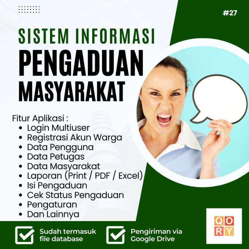 Promo Spftware Source Code Program Aplikasi Sistem Informasi Pengaduan ... Promo Spftware Source Code Program Aplikasi Sistem Informasi Pengaduan ...