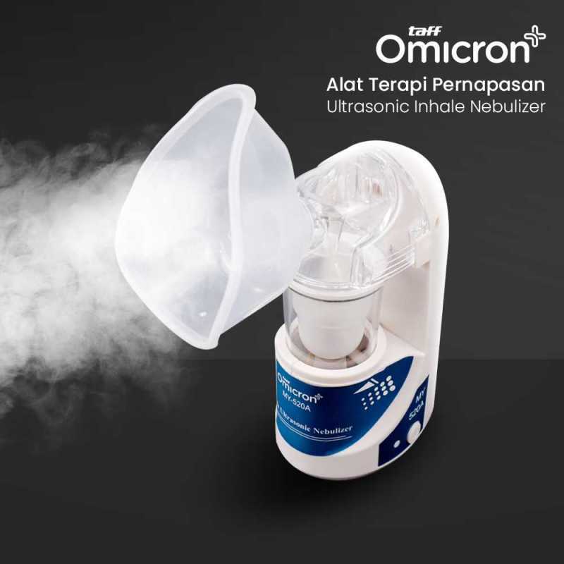 Promo TaffOmicron Alat Terapi Pernapasan Ultrasonic Inhale Nebulizer ...