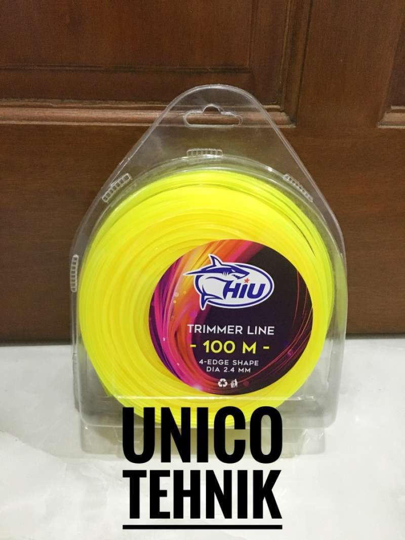 Promo Tali Senar Mesin Potong Rumput Hiu 100 Meter / Trimmer Line Hiu ...