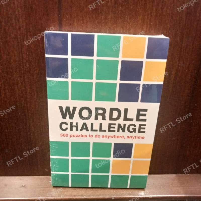 Jual Book Import - Wordle Challenge : 500 Puzzles To Do Anywhere ...