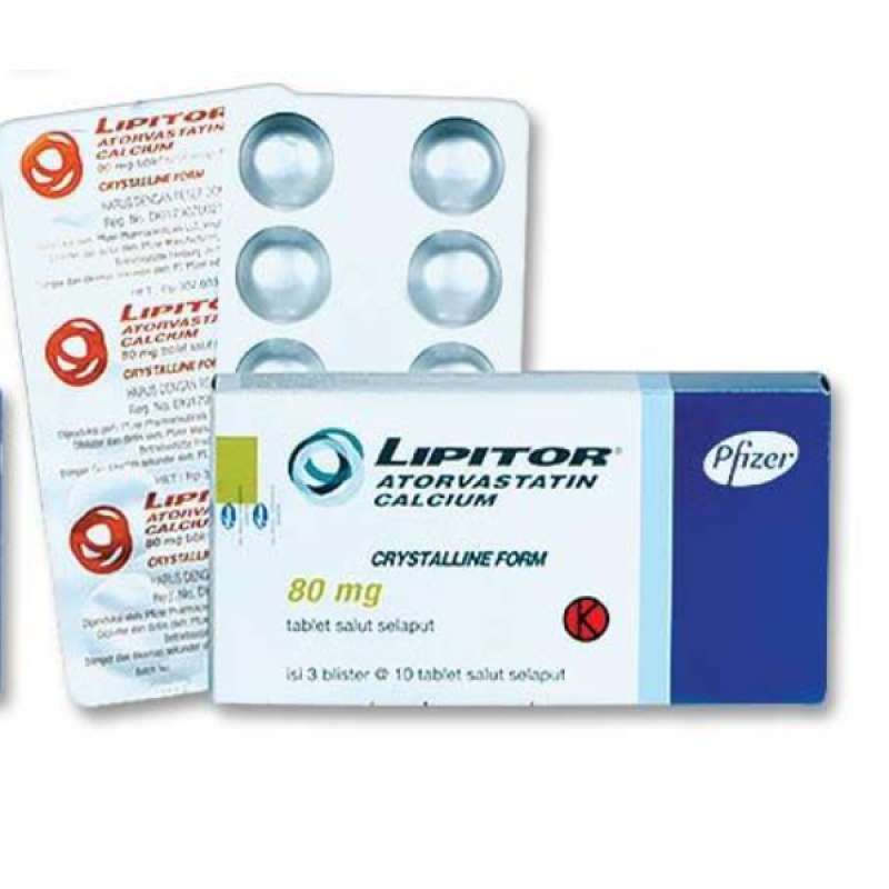 Promo Lipitor 80 Mg Box 30 Tablet Diskon 18% Di Seller Padi Farma ...