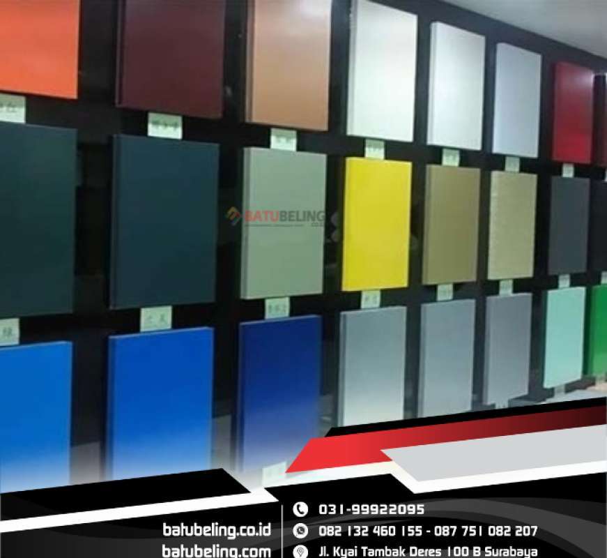 Jual Aluminium Composite Panel Acp Marks Pe 0.21 Tebal 4 Mm Di Seller ...