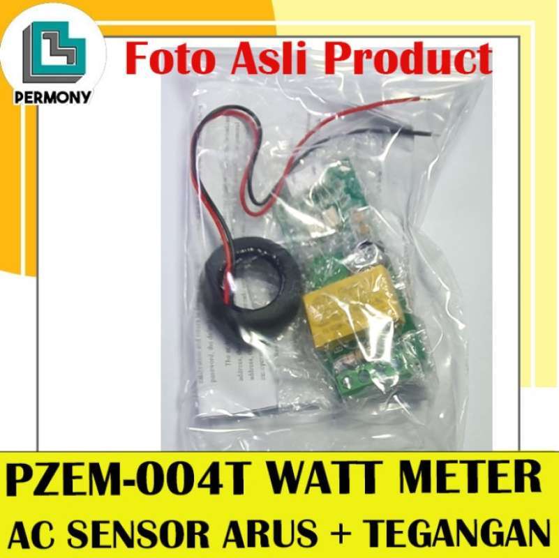 Promo Pzem-004t Energy Watt Meter Sensor Current Voltage Pzem004t Arus ...