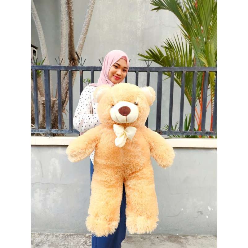 Jual Boneka Teddy Bear Jumbo Beruang Besar Murah Lucu Lembut Halus Bisa ...