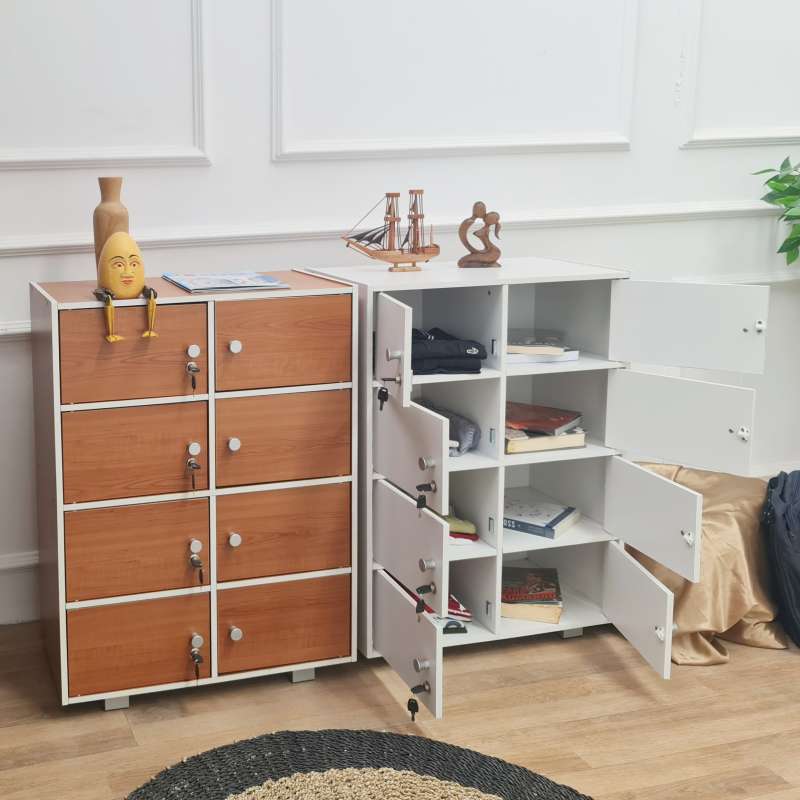 Promo LEMARI RAK MINIMALIS MURAH RAK SUSUN 8 LACI KUNCI RAK SEPATU ...