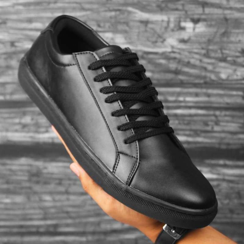 Jual Victor Full Black |manneedme X Arf| Sepatu Sneakers Pria Casual ...