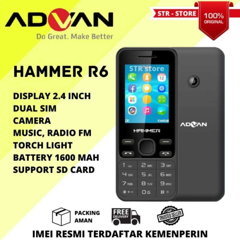 Jual Hp Advan R6 Spesifikasi Original, Murah & Diskon Harga Juni 2024 ...