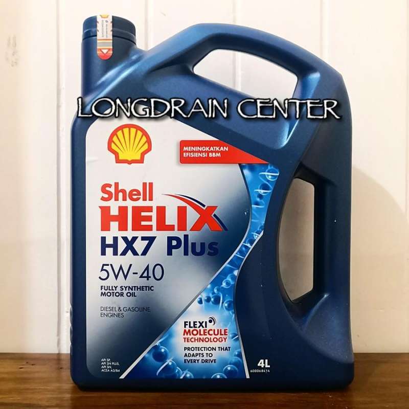 Jual SHELL HELIX HX7 5W40 API SP KEMASAN 4 LITER di Seller Longdrain ...