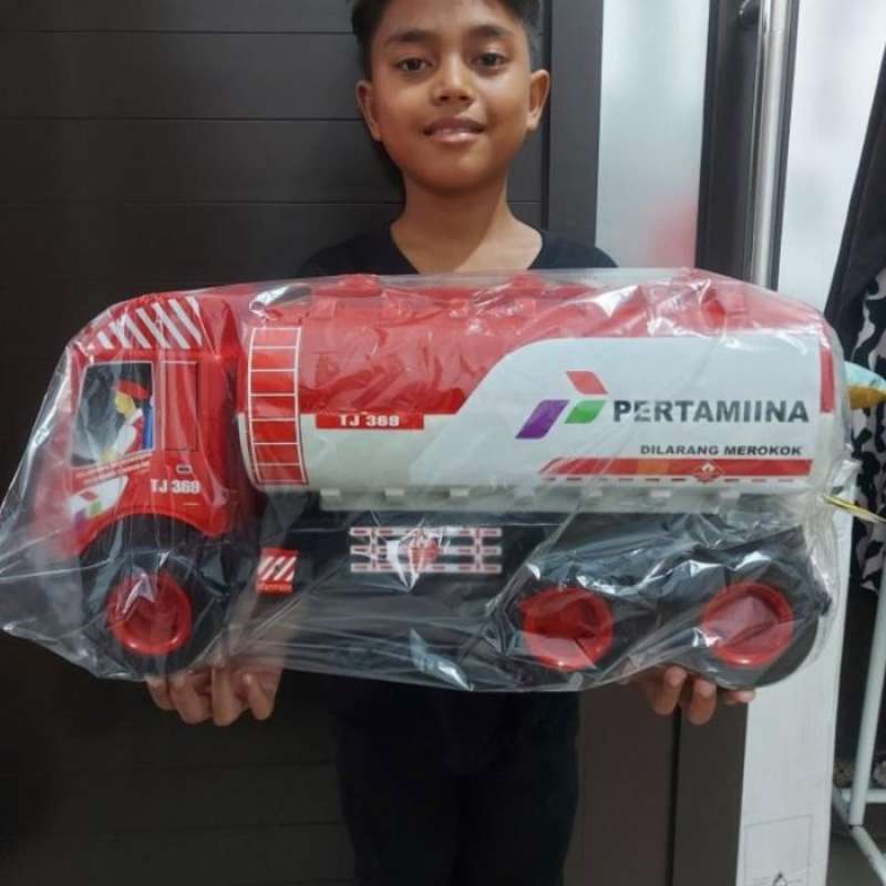 Promo Mainan Truk Tanki BBM Jumbo - Mobil Truck Tangki Minyak Besar ...